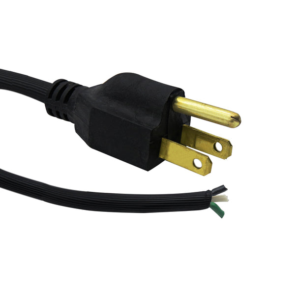 Tomacorriente uso rudo c/clavija 1.5 mts 2x18 Negro – Dieleg