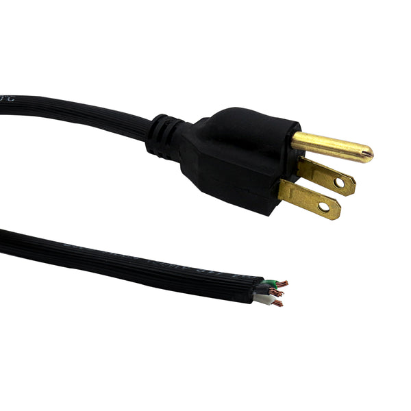 Tomacorriente uso rudo c/clavija 1.5 mts 3x18 Negro – Dieleg