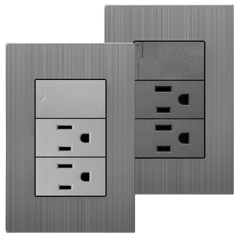 Placa 1 apagador sencillo y 2 contactos Pro Supplier SPM-12010303 – Dieleg